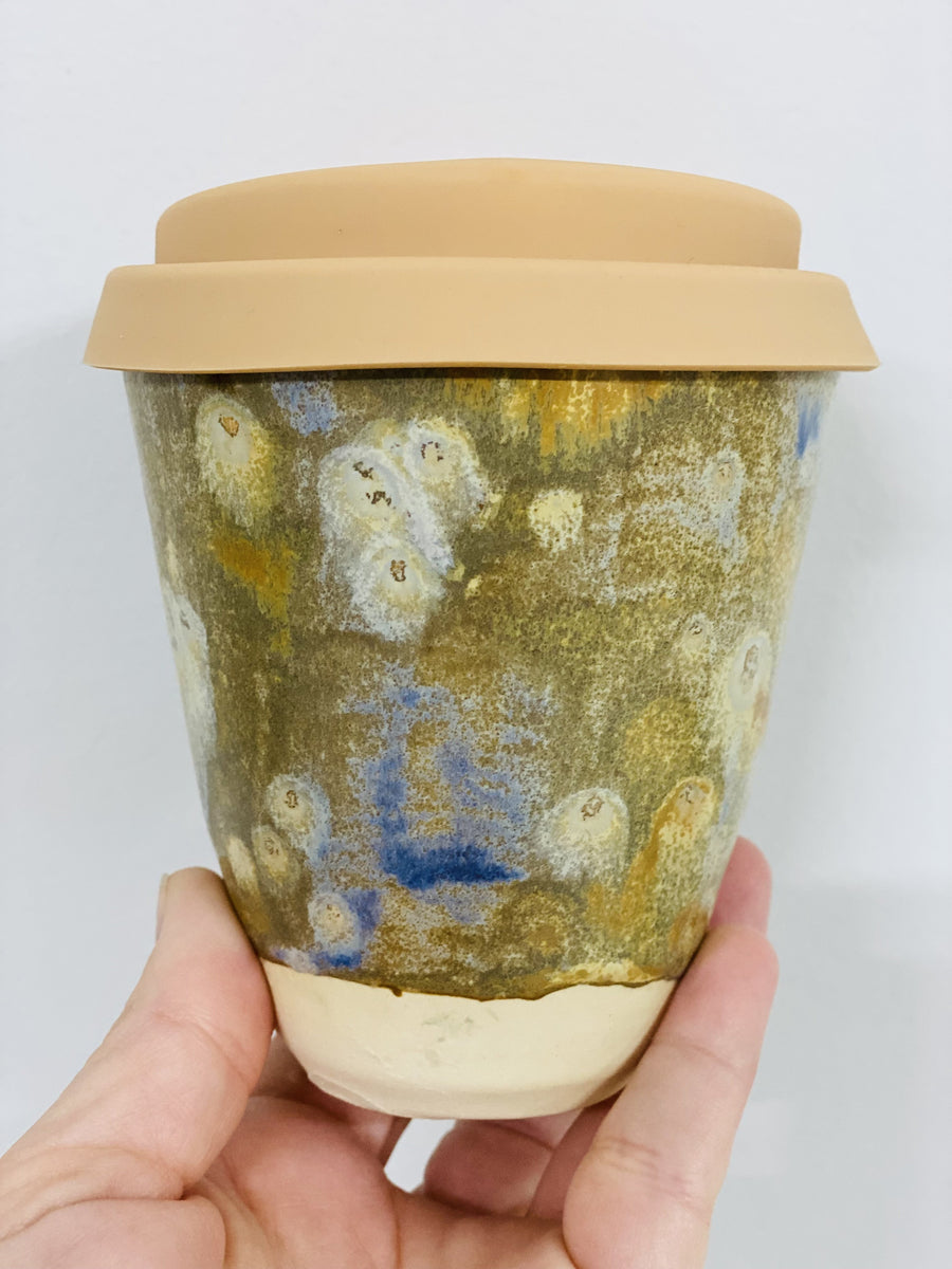 Fraser Island - Ceramic KEEP CUP – LITTLE QUEEN CERAMICS